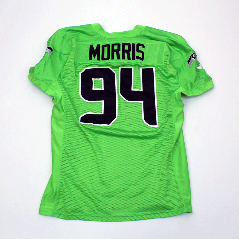 Team-Issued Mike Morris #94 Color Rush Practice Jersey - SA#11099 ...