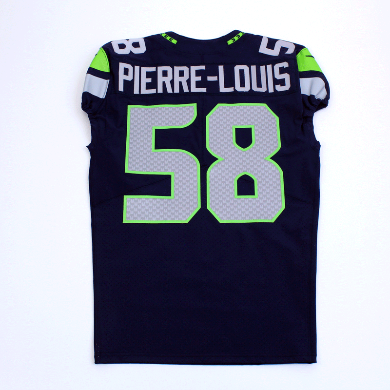 Team-Issued Kevin Pierre-Louis #58 Home Jersey - SA#10211 – Seattle ...