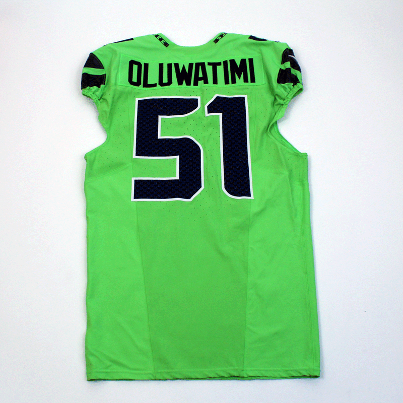 Team-Issued Olu Oluwatimi #51 Color Rush Jersey 2024 - SA#12033 ...