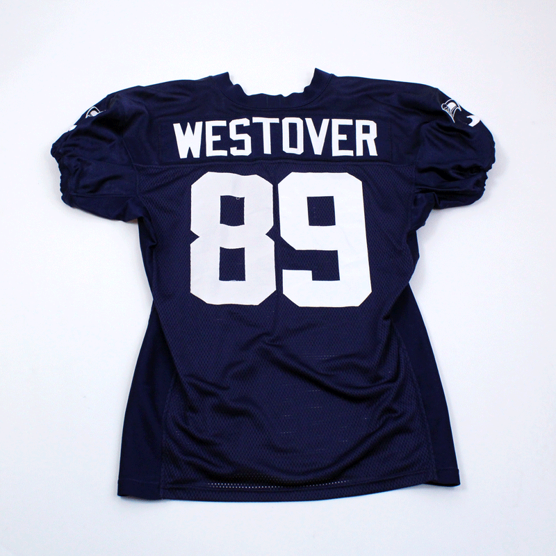Team-Issued Jack Westover #89 Navy Practice Jersey - SA#10869 – Seattle ...