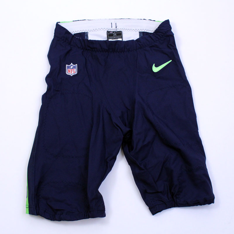 Team-Issued Frank Clark Sr #57 Home Pants - SA#11849 – Seattle Seahawks