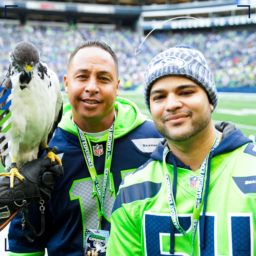 Pregame Sideline Passes – Seattle Seahawks