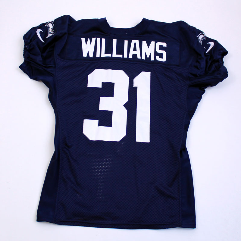 Team-Issued TaMerik Williams #31 Navy Practice Jersey - SA#10889 ...