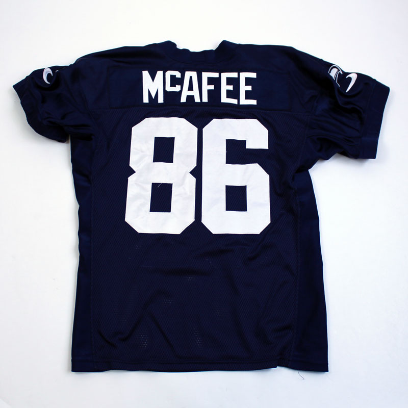 Team-Issued McAfee #86 Navy Practice Jersey - SA#10891 – Seattle Seahawks