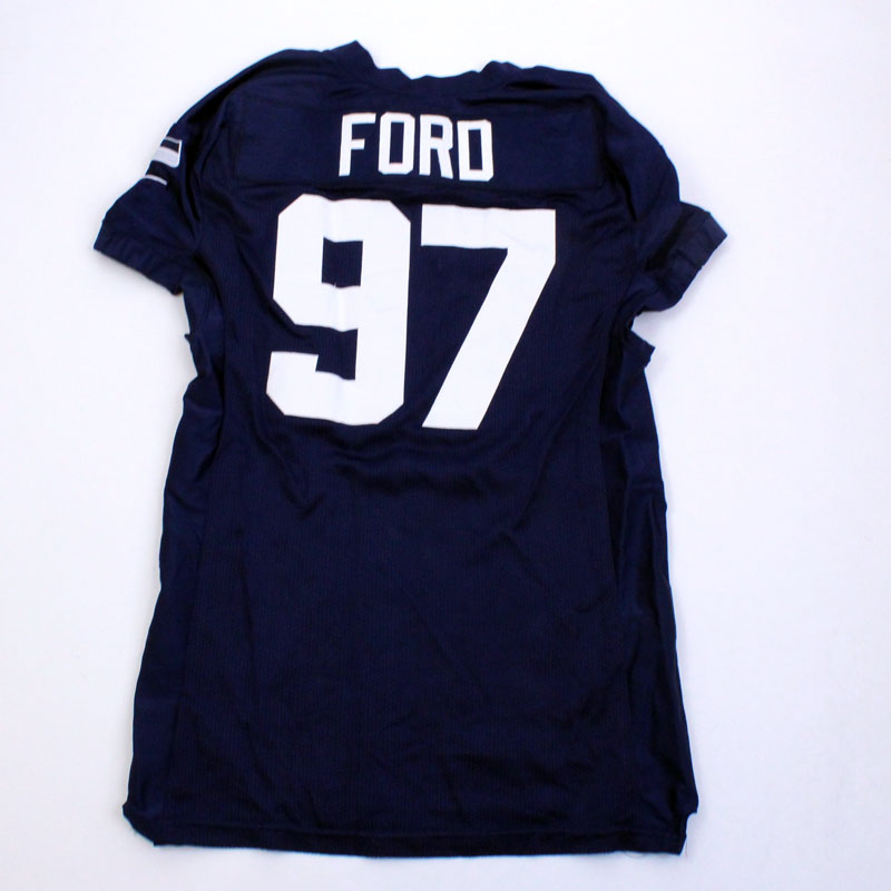 Team Issued Poona Ford 97 Navy Practice Jersey Sa 11052 Seattle