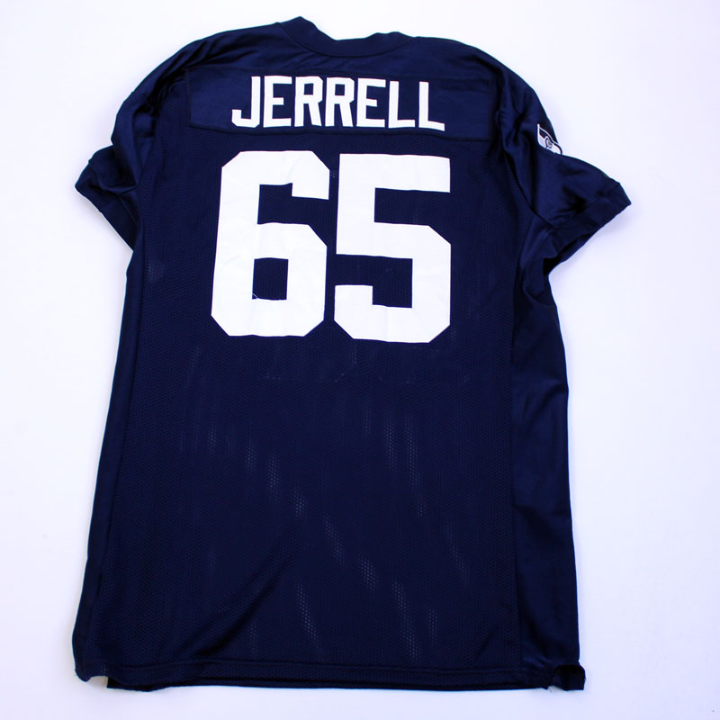 Team-Issued Michael Jerrell #65 Navy Practice Jersey - SA#10870 ...