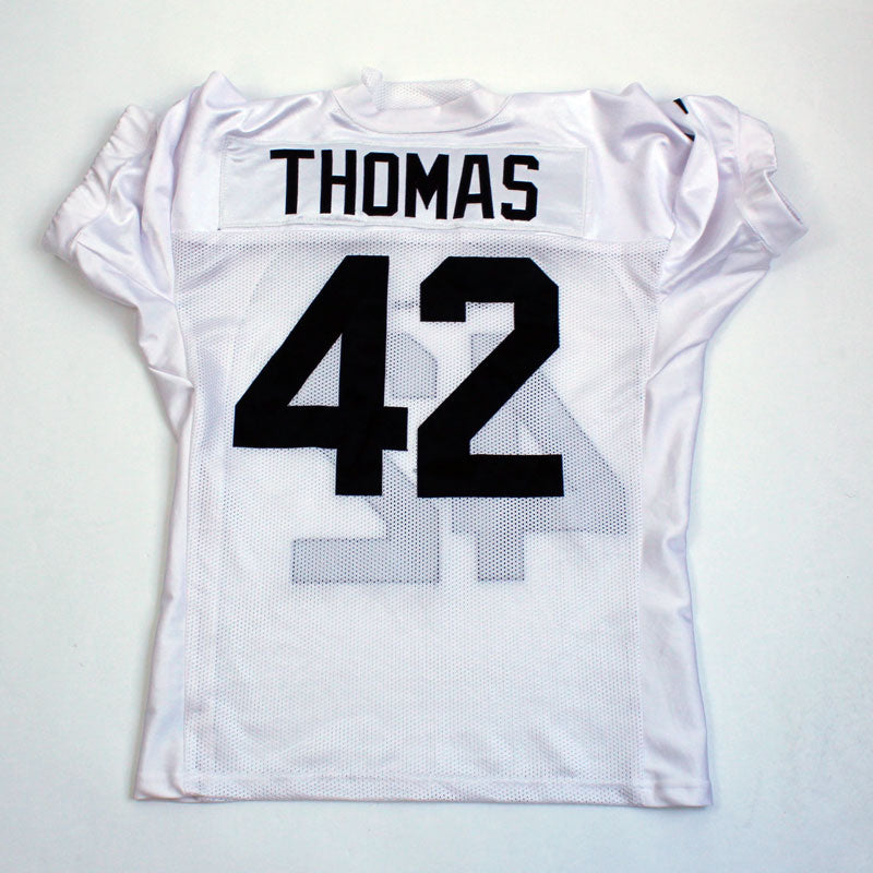 Team-Issued Drake Thomas #42 White Practice Jersey - SA#10903 – Seattle ...