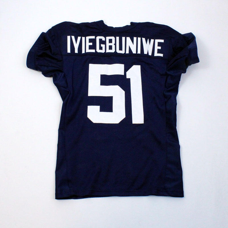 Team-Issued Joel Iyiebuniwe #51 Navy Practice Jersey - SA#10864 ...