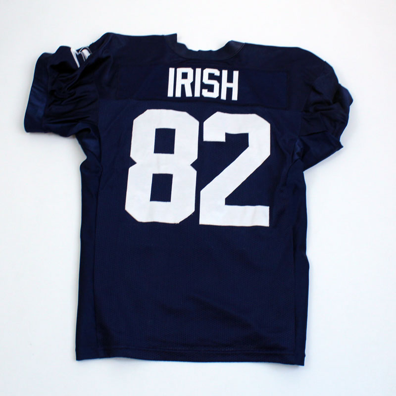 Team-Issued Jesiah Irish #82 Navy Practice Jersey - SA#10874 – Seattle ...